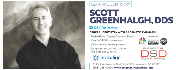 Dr. Scott Greenhalgh | Top Cosmetic Dentist in Lakewood, CO